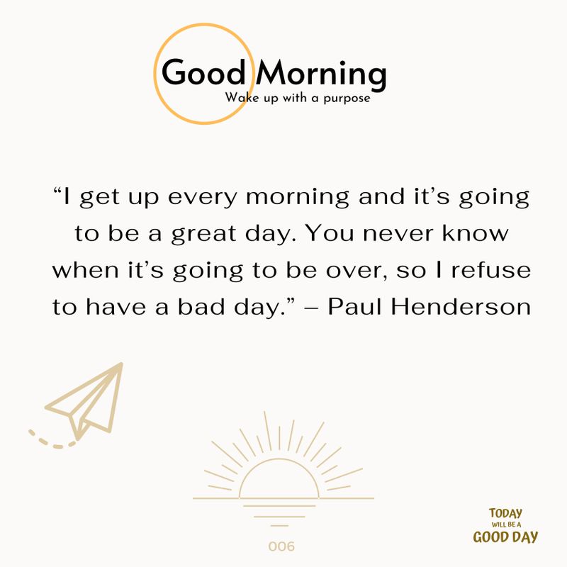 [Good Morning Quotes] ☀️ The selected quote for this morning is.... 📰📖 ...