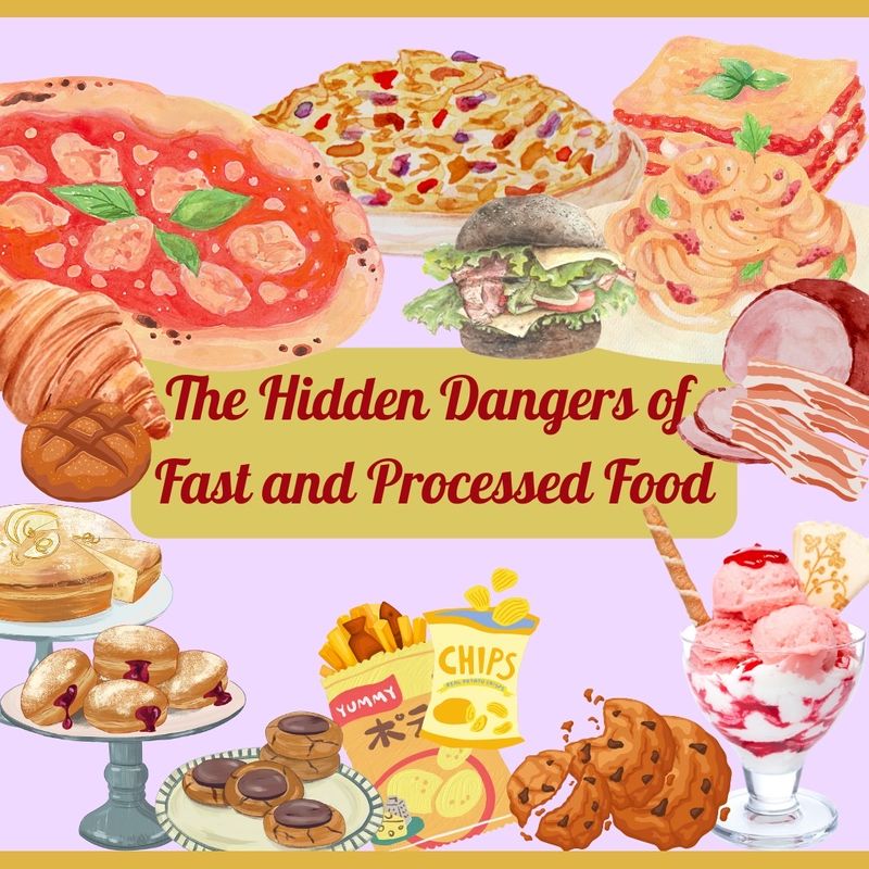 [🥗My fairy godmother tells me Healthy🏋🏻‍♀️] 🫣The Hidden Dangers of Fast ...
