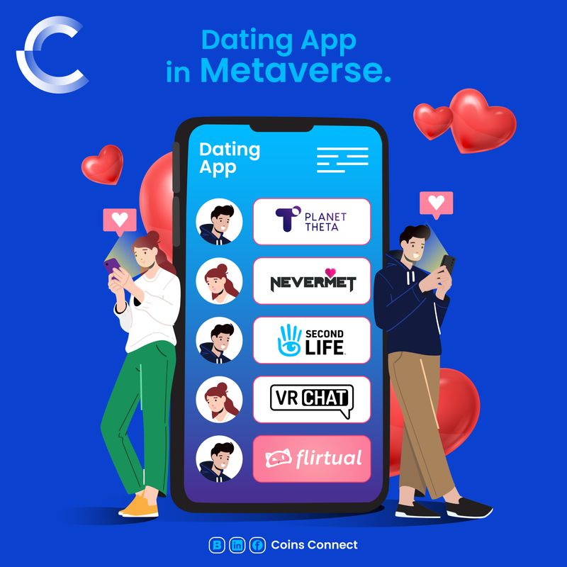 [Coins Connect] Dating App in Metaverse แม้ว่าการหาคู่ออนไลน์จะมีความนิยมเพิ่มขึ้นอย่างมากใน ...