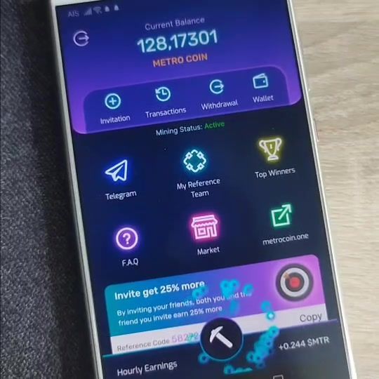 [อู๊ดคับ - OudKub] Metro ขุดฟรี⛏ อย่าพลาดโอกาสที่ยิ่งใหญ่สำหรับรายได้ Metro ขุดฟรี⛏ อย่าพลาด ...