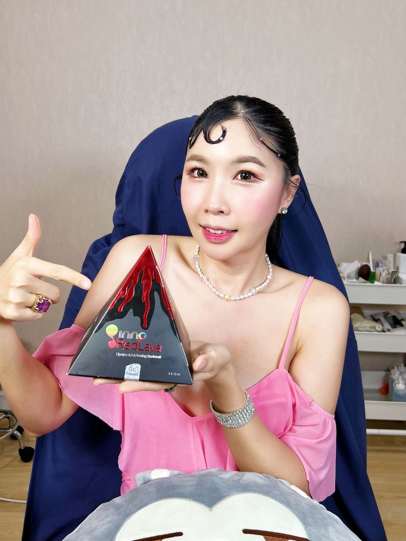 [CRAZY HEEJIN 💕] ฉีดแฟตสลายไขมันแก้มเหนียง สูตรใหม่ Inno Red Lava ที่ Lunnara Clinic 💖 👧🏻💖 ...