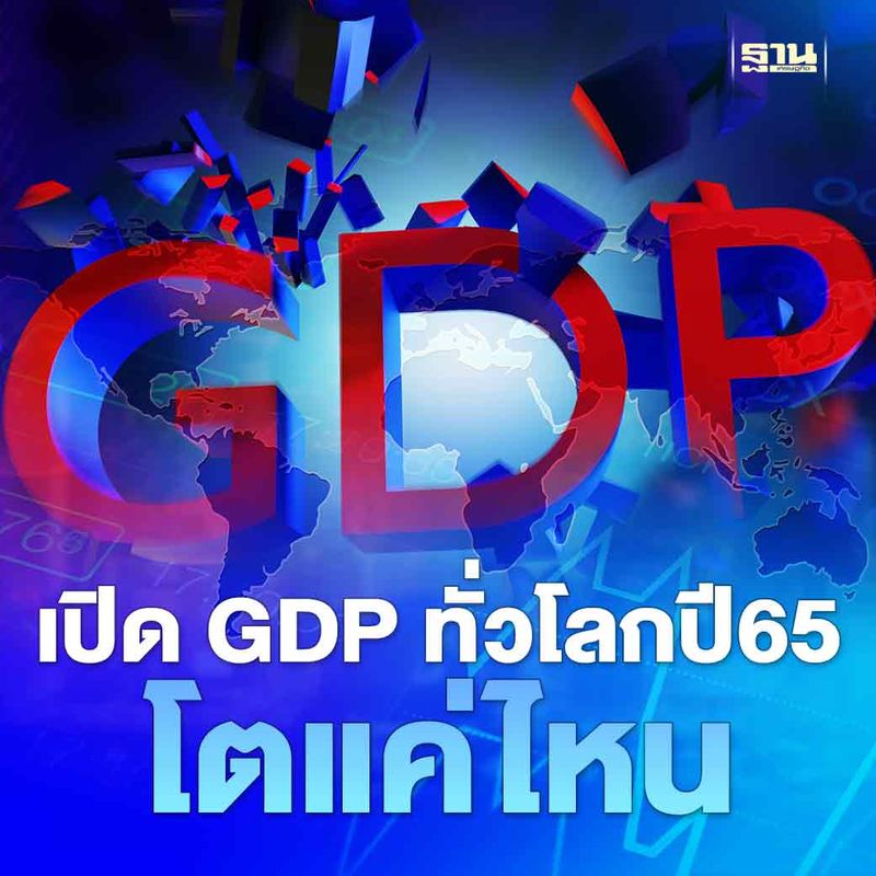 [ฐานเศรษฐกิจ_Thansettakij] เปิด GDP ประเทศเศรษฐกิจหลักทั่วโลก ปี 2565 ฟิลิปปินส์ เวียดนาม ทะยาน ...
