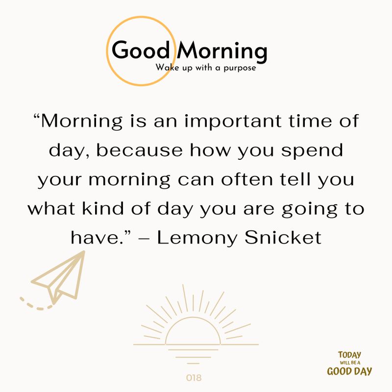 [Good Morning Quotes] ☀️ The selected quote for this morning is.... 📰📖 ...