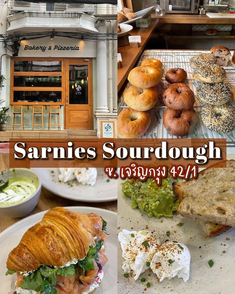 [girleatsbkk] เอาใจสายเบเกอรี่กับร้าน Sarnies Sourdough 🥯🍞🍵 ใครชอบทาน ...