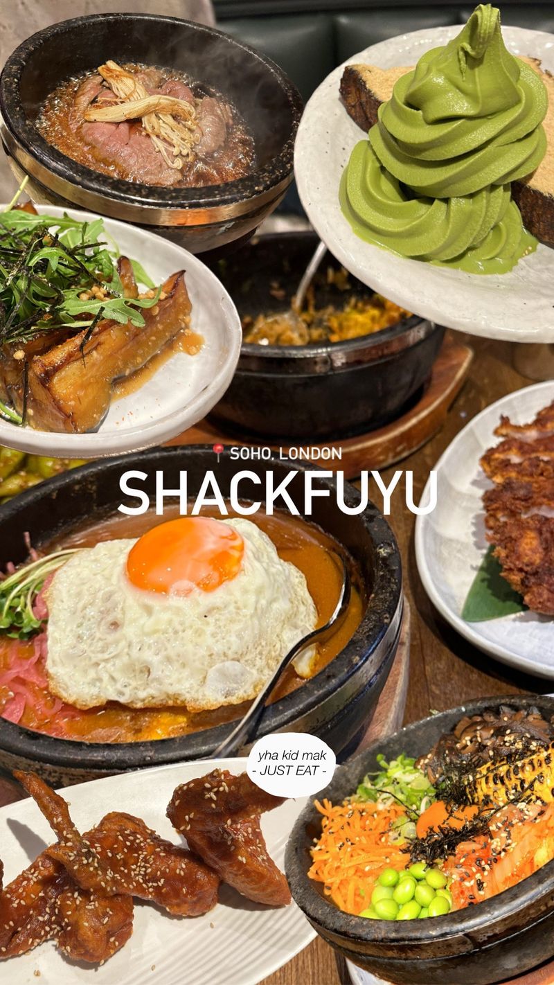 [yhakidmakjusteat] Shackfuyu - Asian fusion สุดฮิตแห่งย่าน Soho, London ...
