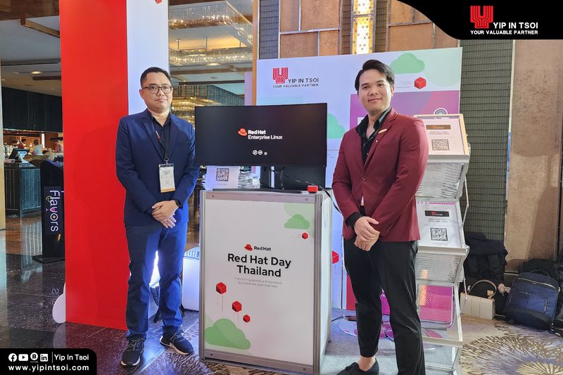 [Yip In Tsoi | The Total IT Solutions Provider] 📌 ภาพบรรยากาศงาน Red Hat Day Thailand 📝 วันนี้แอ ...