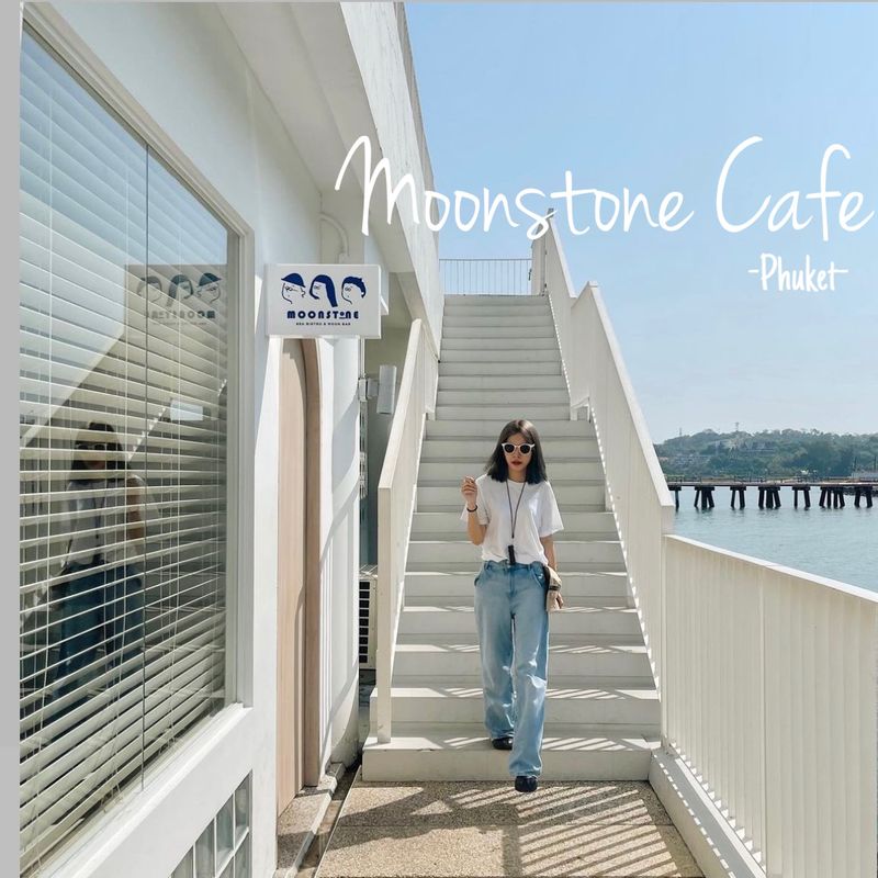 [txtarr] Moonstone cafe คาเฟ่ภูเก็ตสุดฮิตฟิลทะเลเกาหลี!🤍 moon.stonecafe ...
