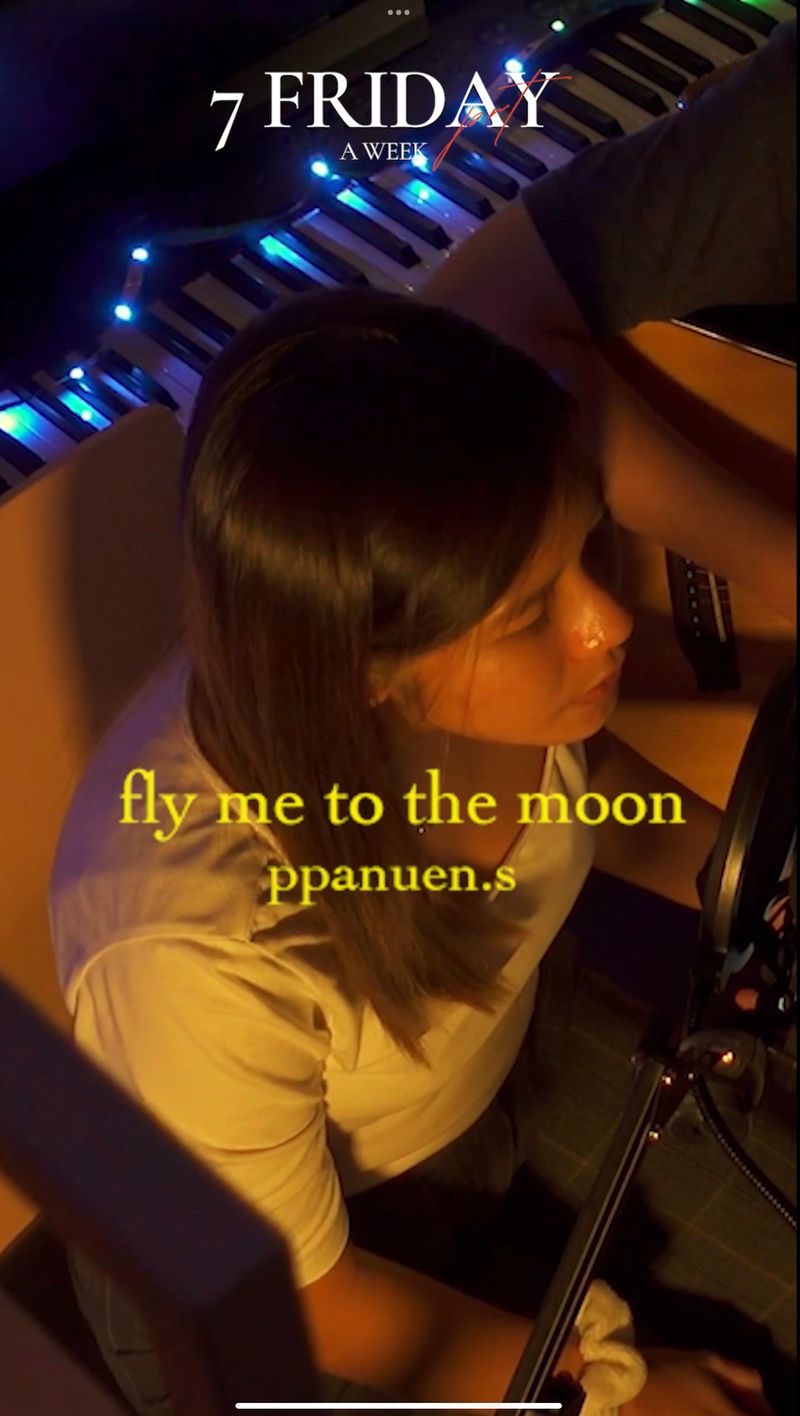 [7 FRIDAY] Fly me to the moon - Frank Sinatra cover by 7FRIDAY X แพรนวล ...