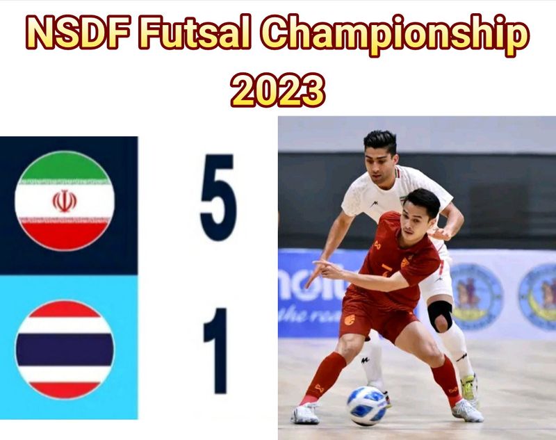 [สปอร์ต แมน แฟนกีฬาไทย] ฟุตซอล NSDF แชมป์เปี้ยนชิพ 2023 รอบรองชนะเลิศ สนามกีฬา เมือง พัทยา ไทย ...