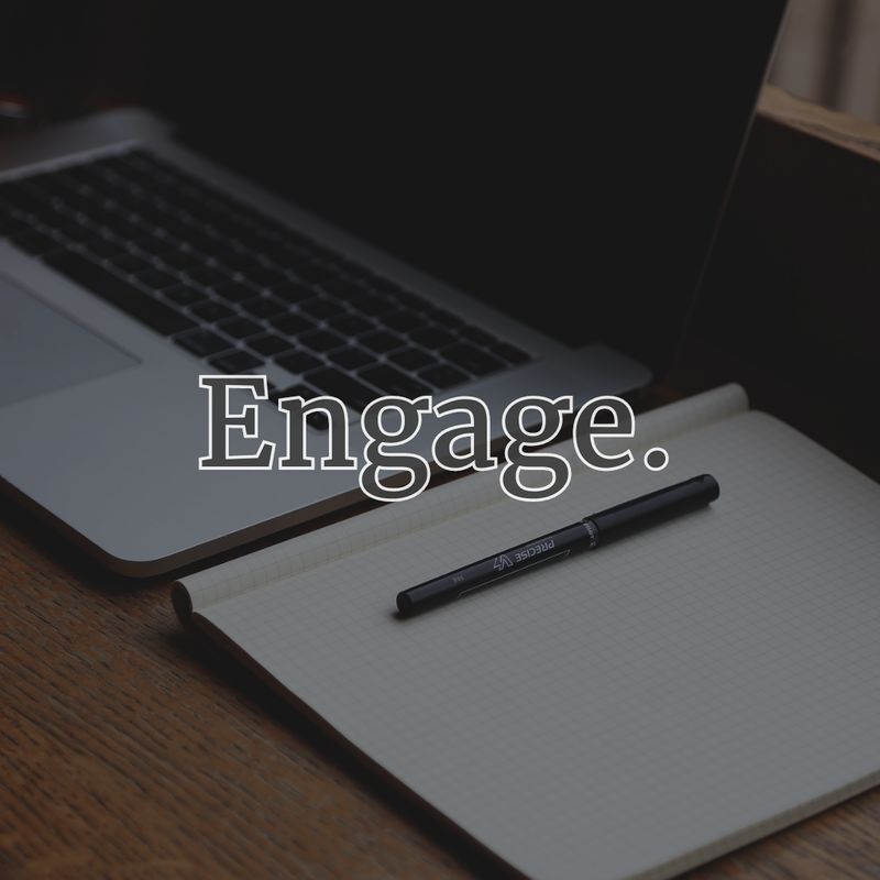 [Engage.] Meet "Engage" . Here we share idea and productive contents