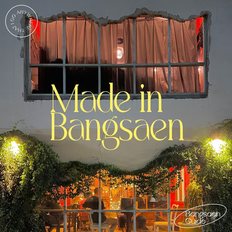 [Anywhere that i go ] Made in Bangsaen 🎺 บาร์เปิดใหม่ที่บางแสน Mood ดี ...