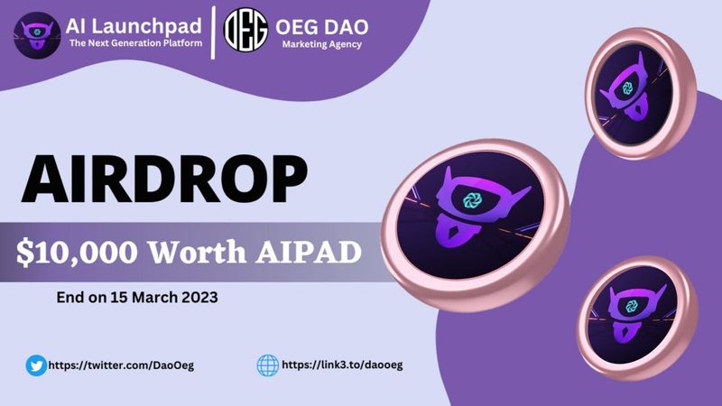 [Airdrops Hunter] 😍😍 #Massive #Fcfs Airdrop With @AI_Launchpad 🏆Total ...