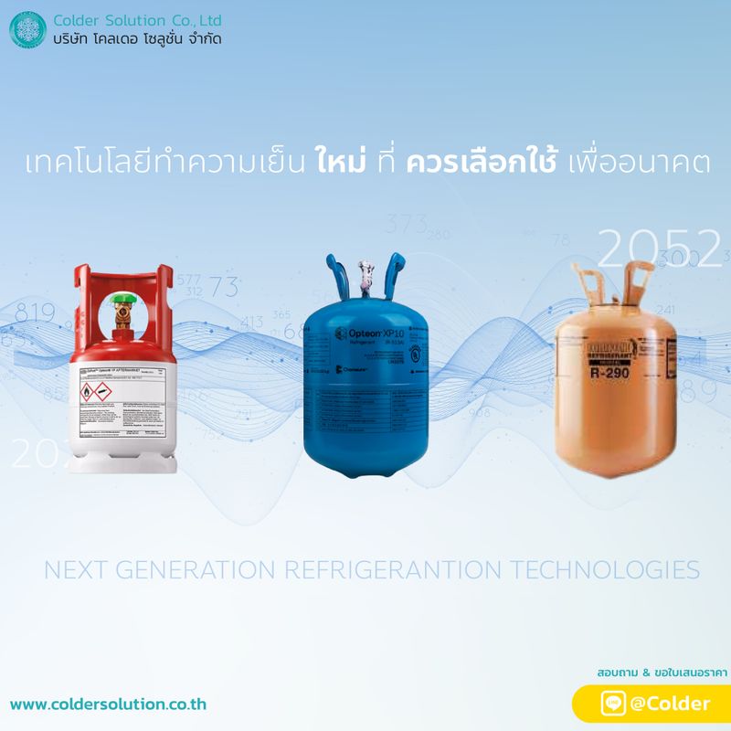 [Colder Solution สารทำความเย็น โรงงานอุตสาหกรรม] เทคโนโลยีการทำความเย็นใหม่เพื่ออนาคต กิจกรรมของ ...