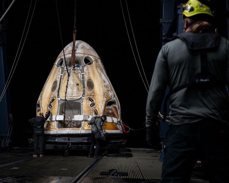 [Spaceth.co] ยาน Dragon ในภารกิจ Crew-5 เกินทางกลับสู่โลกอย่างปลอดภัย ...