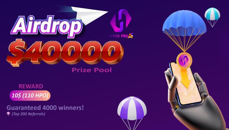 [Airdrops Hunter] 💵Our Airdrop is live! Participate in our Airdrop and earn 110 HPO (~$10 ...