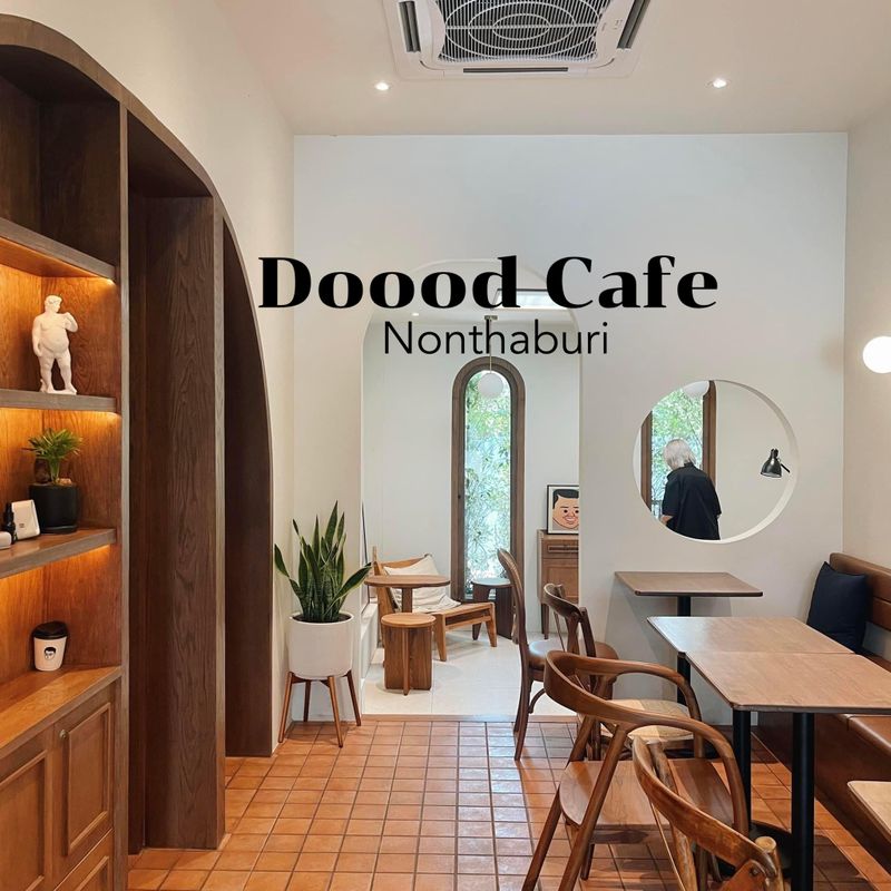 [doubletee] Doood Cafe คาเฟ่เกาหลีมินิมอลพิกัดนนทบุรี ล่าสุดไปเจอคาเฟ่เ ...