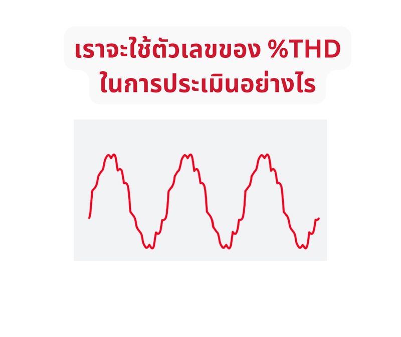 [Power electronic movement] เราจะใช้ตัวเลขของ %THD ในการประเมินอย่างไร ...