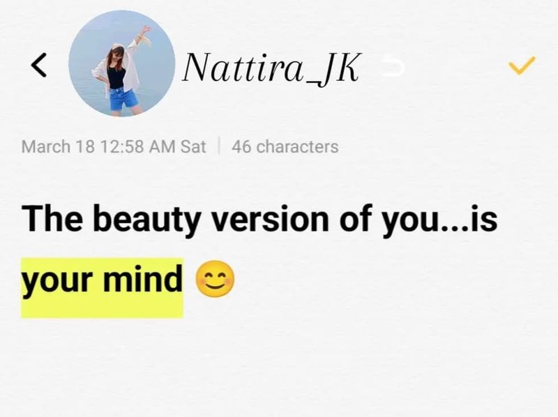 [Nattira JK Channel ] and you can make others happy and you can make this world 🌍 amazing 😊 ️