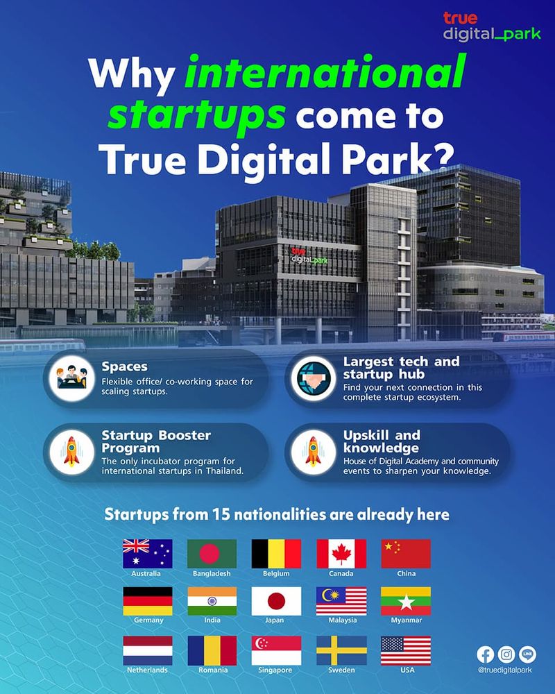 [True Digital Park] Why international startups come to True Digital ...