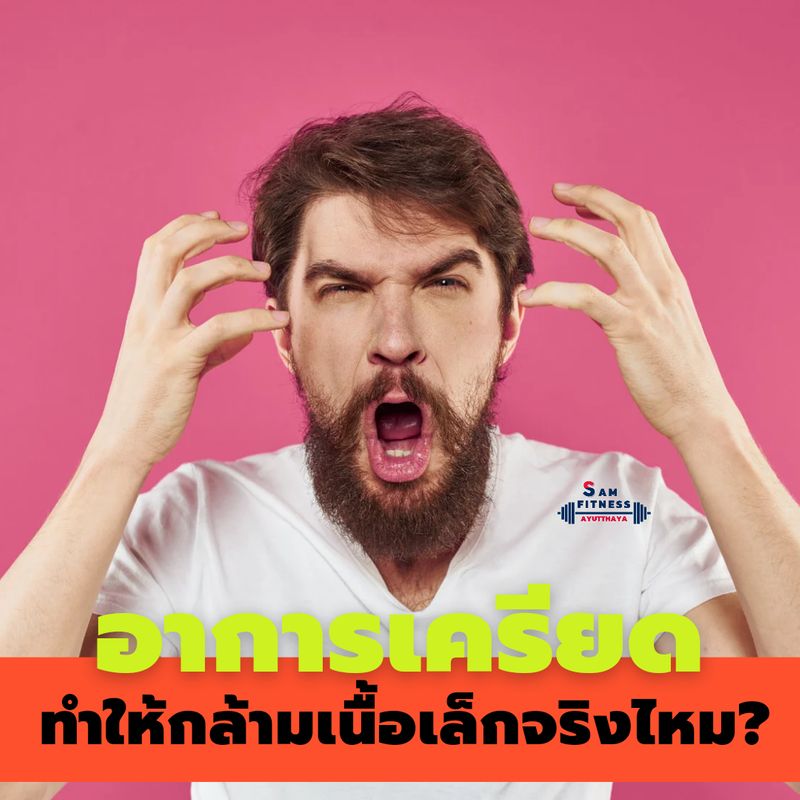 [Trainer Sam] ความเครียดทำให้กล้ามไม่ใหญ่ จริงไหม? ใช่ครับ มันเป็นความ ...