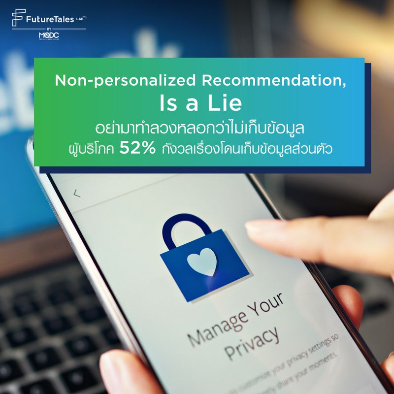 [FutureTales LAB by MQDC] Non-personalized Recommendation, Is a Lie การนำเสนอผลิตภัณฑ์และบริการ ...