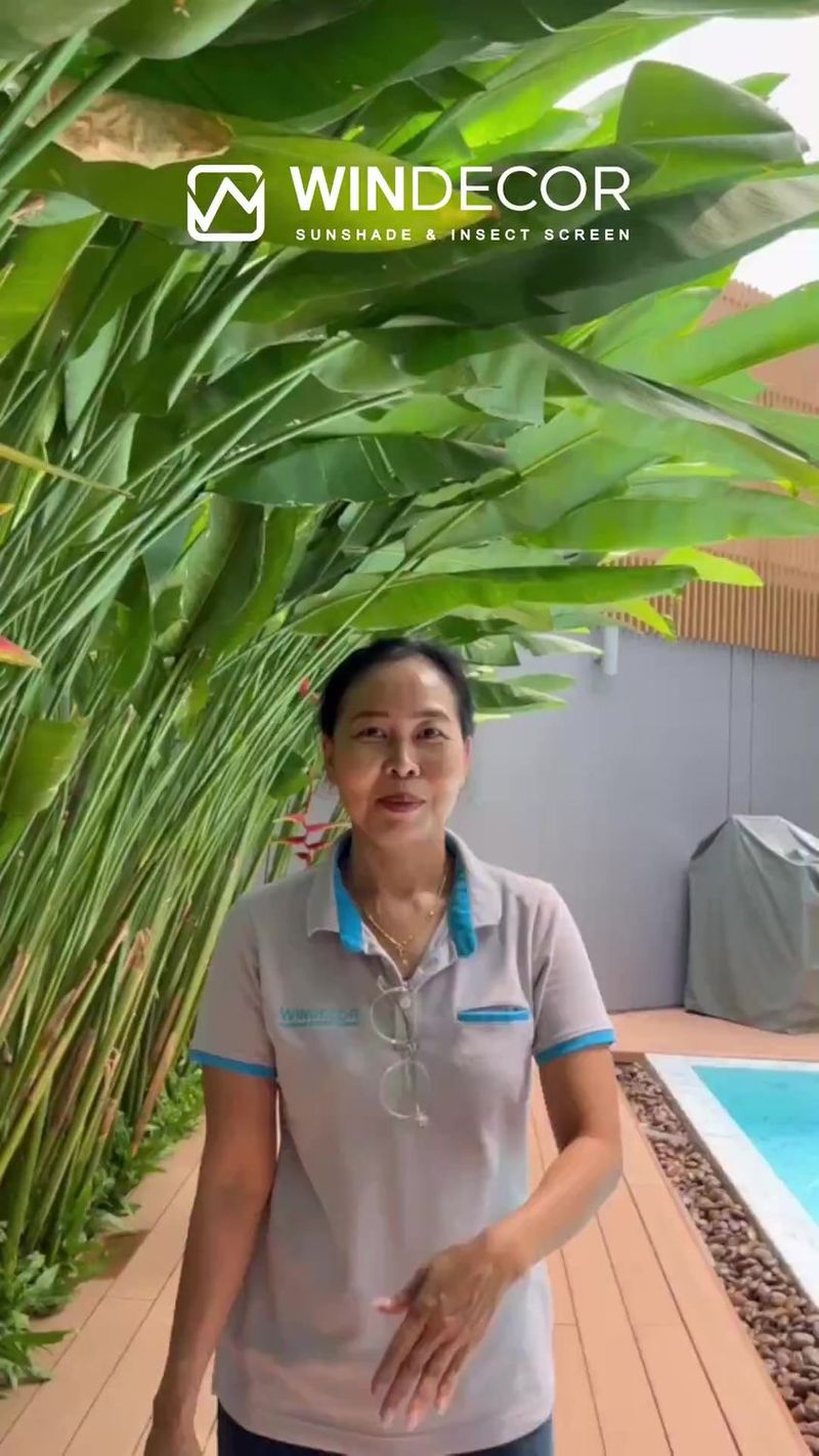 [Sale-Nok Windecor นกไม่ใช่วาฬ ม่าน มุ้ง กันสาด] กันสาดแขนพับระบบมอเตอร์