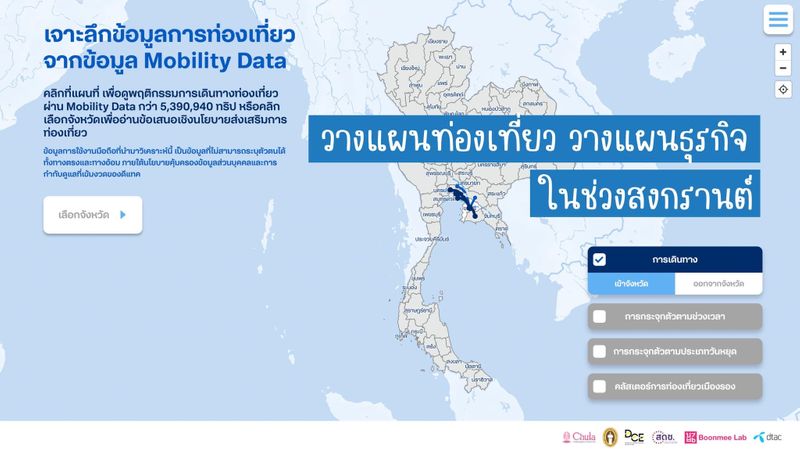 [การตลาดครีเอทีฟ] วางแผนท่องเที่ยว วางแผนธุรกิจ ในช่วงสงกรานต์!! ด้วยข้อมูล Mobility Data จาก ...