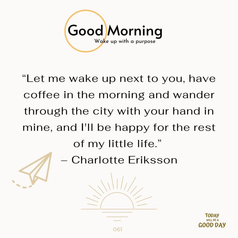 [Good Morning Quotes] ☀️ The selected quote for this morning is.... 📰📖 ...