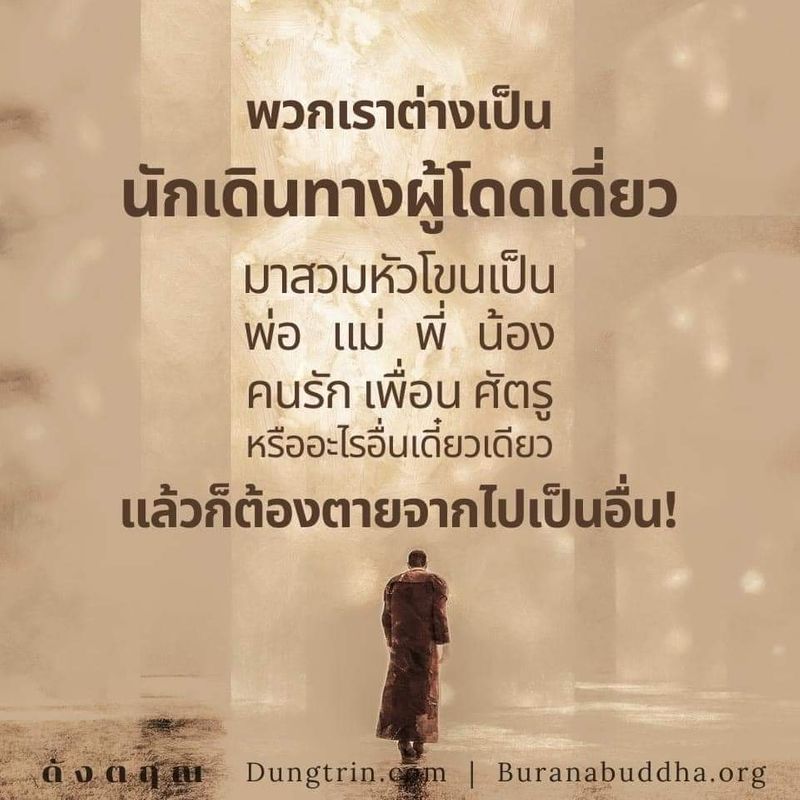 [Pro Fess] เราต่างถูกหลอกว่า มีคนรัก และเครือข่ายญาติมิตร ทั้งที่จริง ทุกคนไม่มีแม้แต่เงา ติดตาม ...