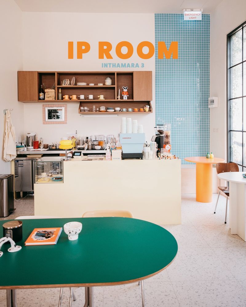 [rattomarty] IP Room คาเฟ่สีสันสดใสในโทน Pastel mood เปิดใหม่ย่านสะพาน ...