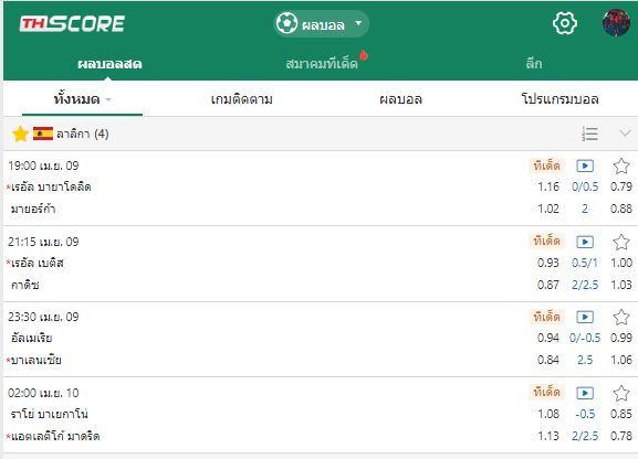 [ผลบอลสดthscore] ⚽#LaLiga อัลเมเรีย เปิดศึกแย่งแต้มกับบาเลนเซีย สองทีมแต้มเท่ากันใครชนะฉีกแต้ม ...