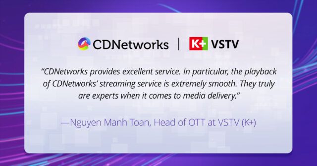 [TechTalkThai] CDNetworks ร่วมกับพันธมิตร VSTV K+ CDNetworks ร่วมกับ ...