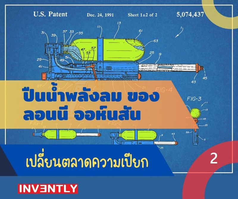 [INVENTLY ประวัติศาสตร์ของสิ่งประดิษฐ์] ปืนฉีดน้ำพลังลมอัดของ ลอนนี จอห์นสัน ไม่ใช่แค่ดังโดย ...