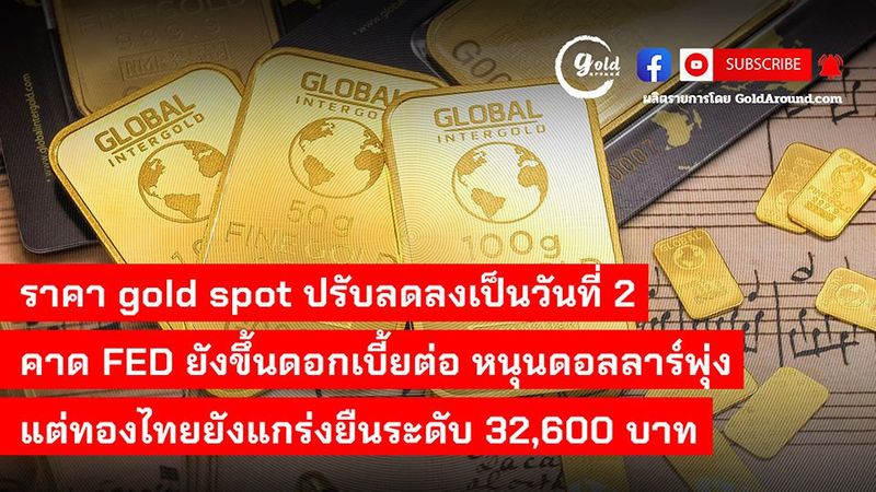 [GoldAround.com] สรุปข่าว ราคาทองคำ วันนี้ 18 เม.ย.66 | GoldAround Podcast ราคา gold spot ปรับ ...