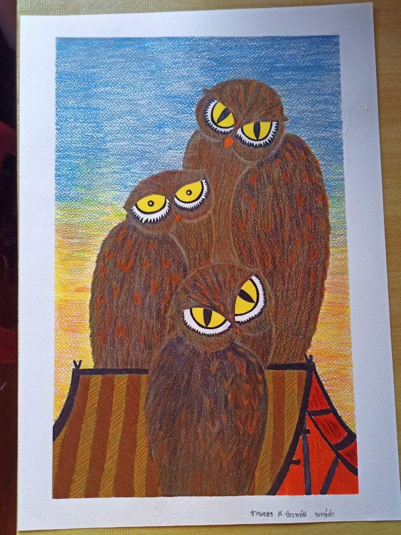 [CHOMCHEN] ศิลปะกับการโต้รุ่ง ส่วนตัวเป็นคนไม่ชอบศิลปะอยู่แล้ว พวกวาดรูป ลงสี ทุกอย่างที่ ...