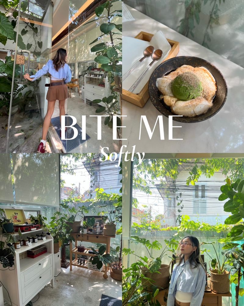 [isfaai] Bite Me Softly คาเฟ่ย่านพระนคร ที่ขนมอร่อยมากเป็นคาเฟ่ลับๆที่ห้ามพลาด! หน้าร้านตกแต่ง ...