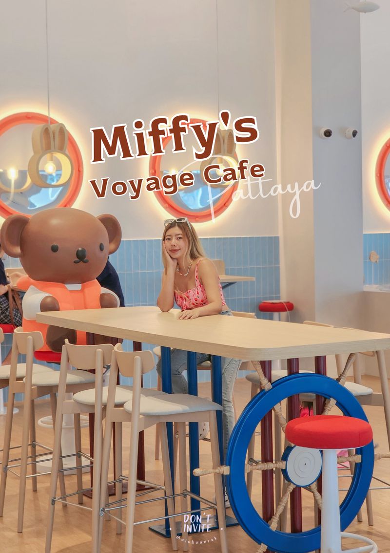 [ไม่ชวนหรอก] 🐰 Miffy's Voyage Café Pattaya คาเฟ่น้องมิฟฟี่เปิดสาขาใหม่ที่พัทยา ‼️