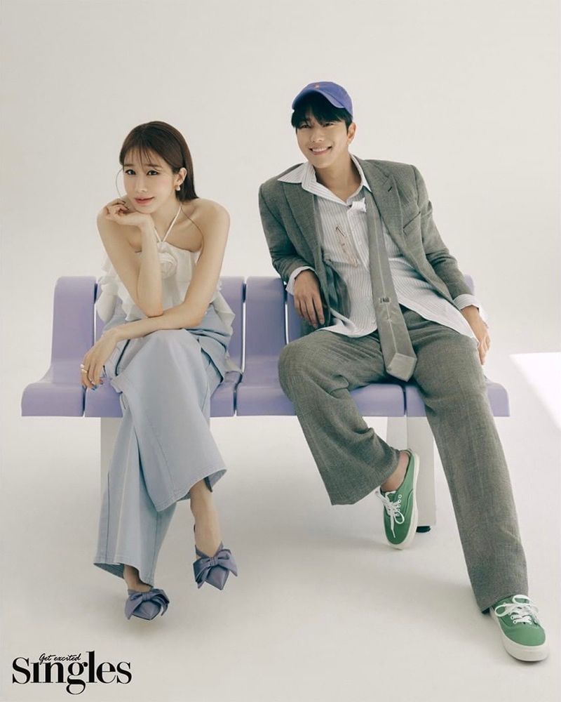 [🇰🇷𝒮𝒶𝓇𝒶𝓃𝑔-𝒦🇰🇷] Yoon Hyunmin & Yoo Inna X Singles Magazine #ยุนฮยอนมิน ...
