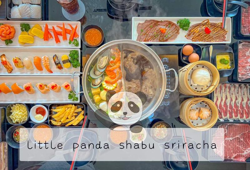 [ฅน ติด เที่ยว] #ชี้เป้าร้านชาบู #ร้านชาบูศรีราชา ลิตเทิล แพนด้า ชาบู ศรีราชา Little Panda Shabu ...
