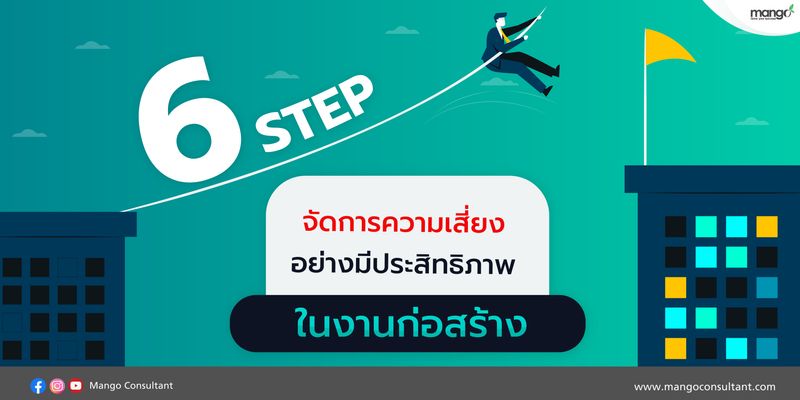 [โปรแกรมก่อสร้าง โปรแกรมอสังหา Mango Anywhere] 6 Steps จัดการความเสี่ยง ...