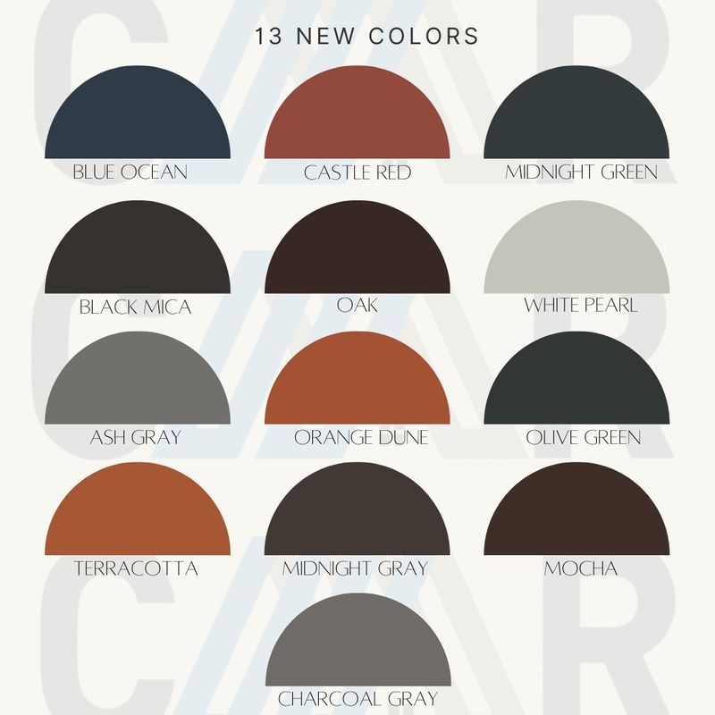 [CMR Legend ] 13 เฉดสีใหม่ จากหลังคาCMR เลือกสีที่ใช่ ในสไตล์คุณ