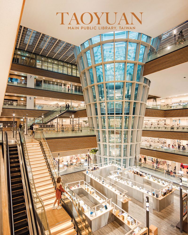 [Aumjumma] Taoyuan Main Public Library แลนด์มาร์คใหม่ไต้หวัน ห้องสมุด ...