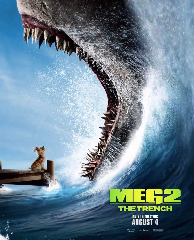 [หนัง Man & หนังหุ้มปลาย] ใบปิดแรกจาก... "The Meg 2: The Trench"