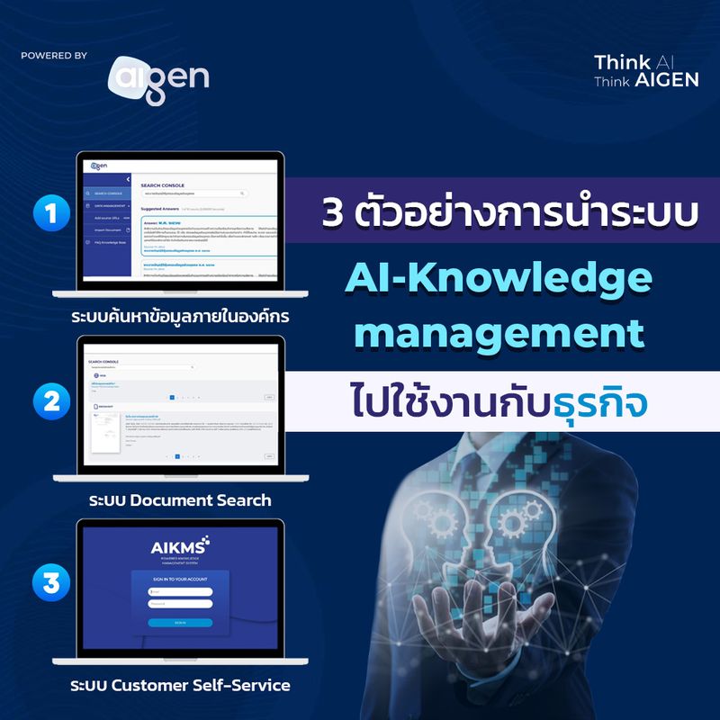[AI GEN : ไอเจ็น] 3 ตัวอย่างการนำระบบ AI-Knowledge management ไปใช้งาน ...
