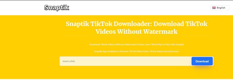 [Snaptik: Download TikTok Videos Free] Snaptik.link - TikTok Download ...