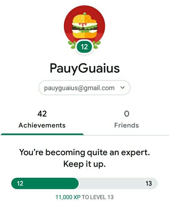 [Pauy ITToon] Pauy Guaius: Google Play Games Profile