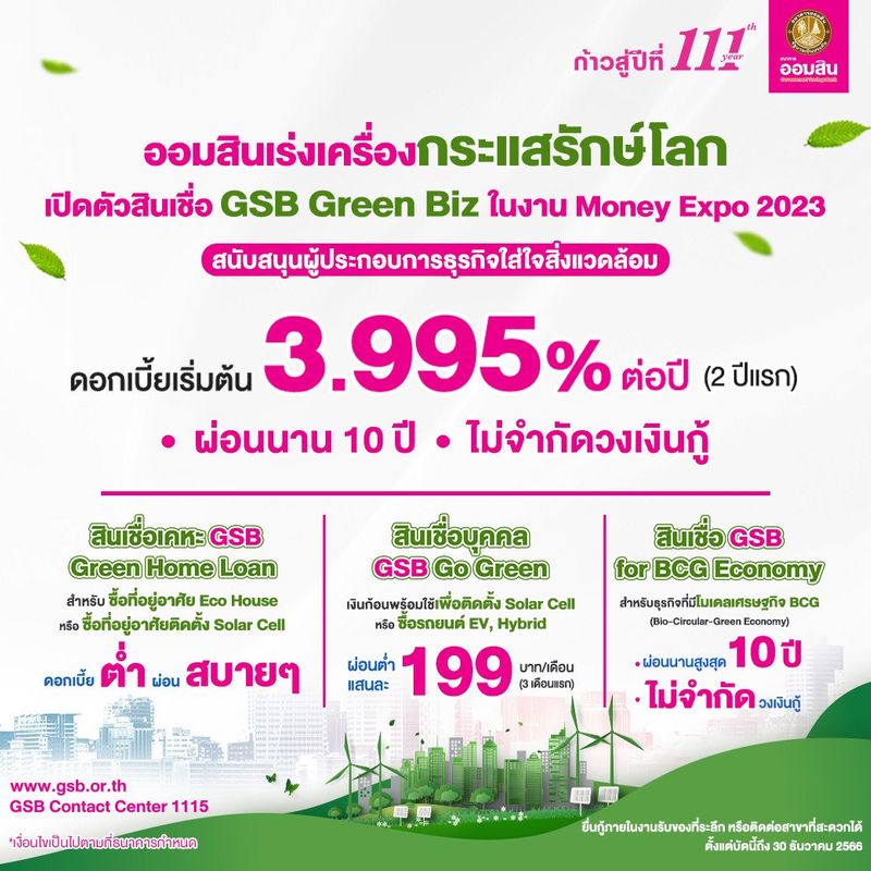 [CHANGE into Magazine ______ Sutthikhun Kongthong] ออมสิน เร่งเครื่องกระแสรักษ์โลกออกสินเชื่อ ...