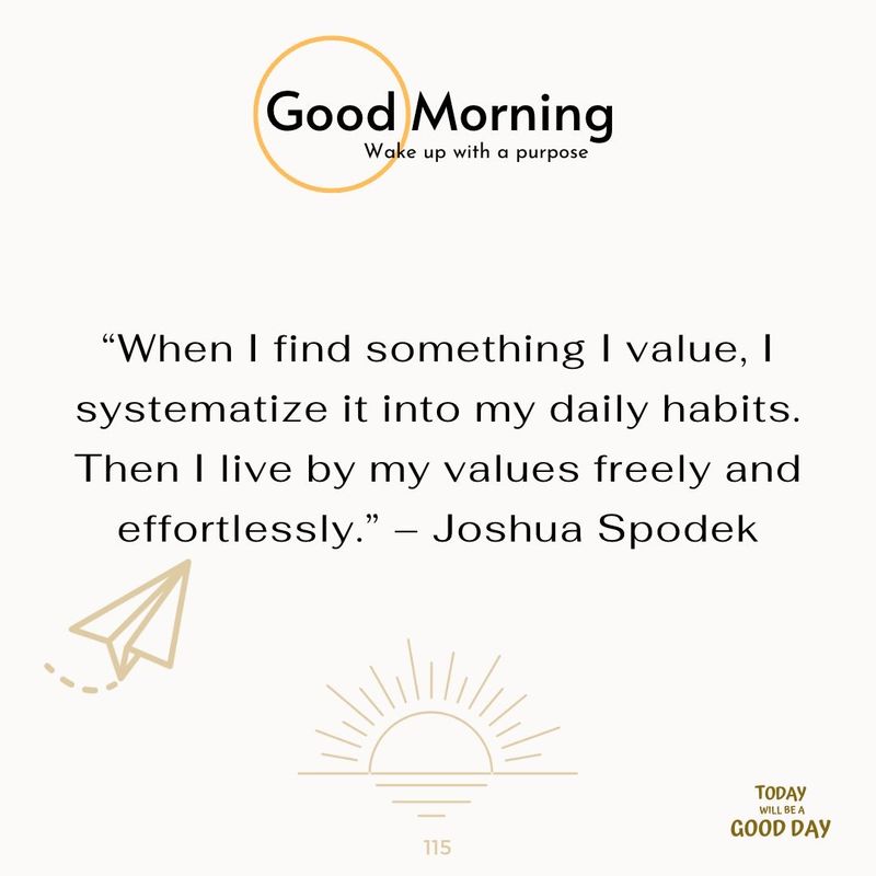 [Good Morning Quotes] ☀️ The selected quote for this morning is.... 📰📖 ...