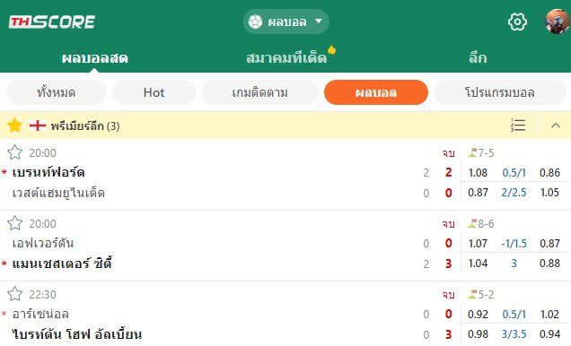 [ผลบอลสดthscore] ⚽#thscore #ผลบอลสดthscore #อาร์เซน่อล #PremierLeague 📱ผลบอลสดคลิก >>> https ...