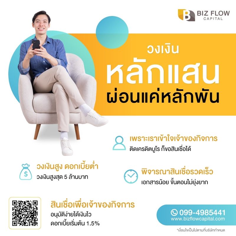 [bizflow] #เงินทุนธุรกิจ #สินเชื่อระยะสั้น #สินเชื่อOD #เจ้าของกิจการ ...